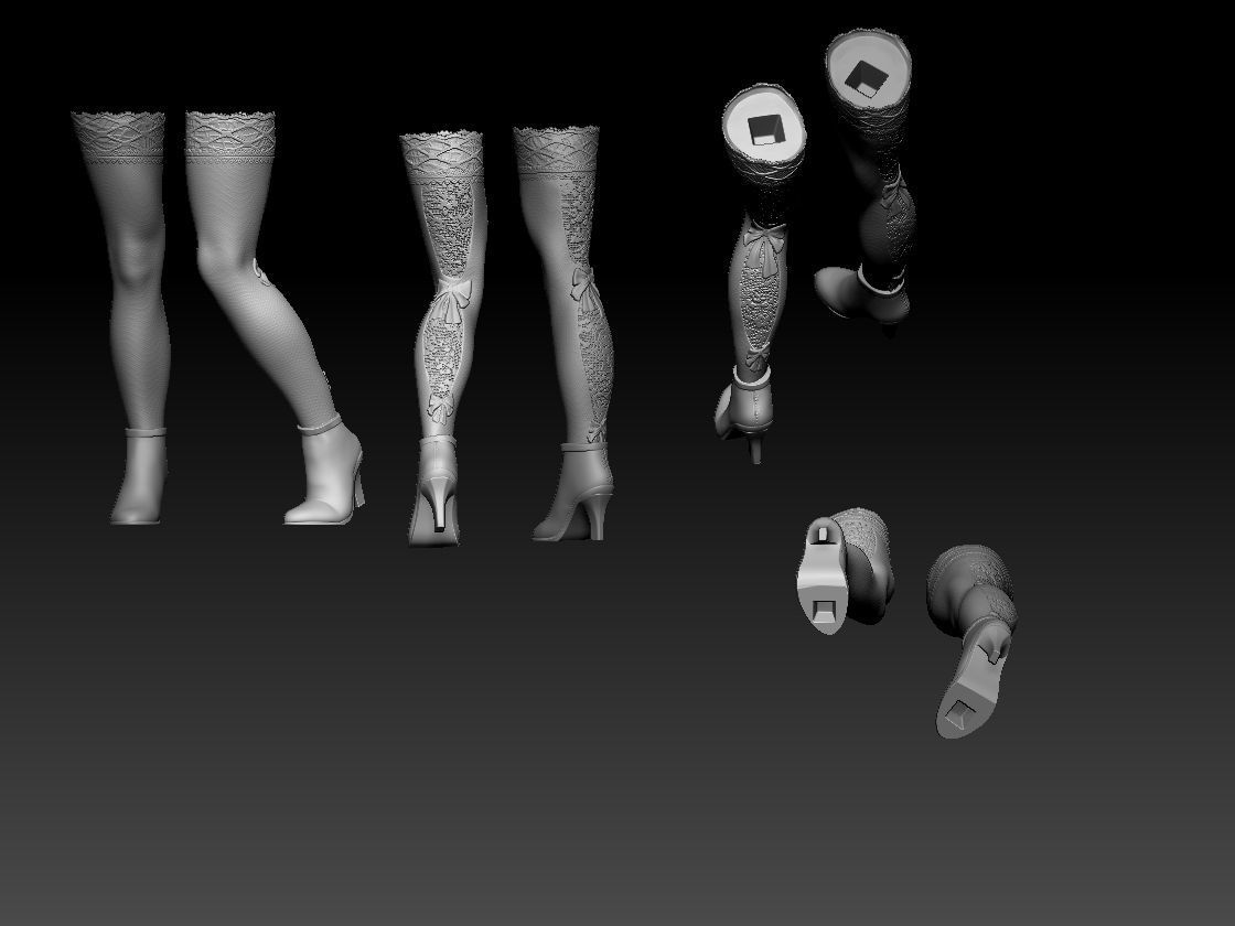 Seven of Nine Star Trek Voyager 3D model 3D printable | CGTrader