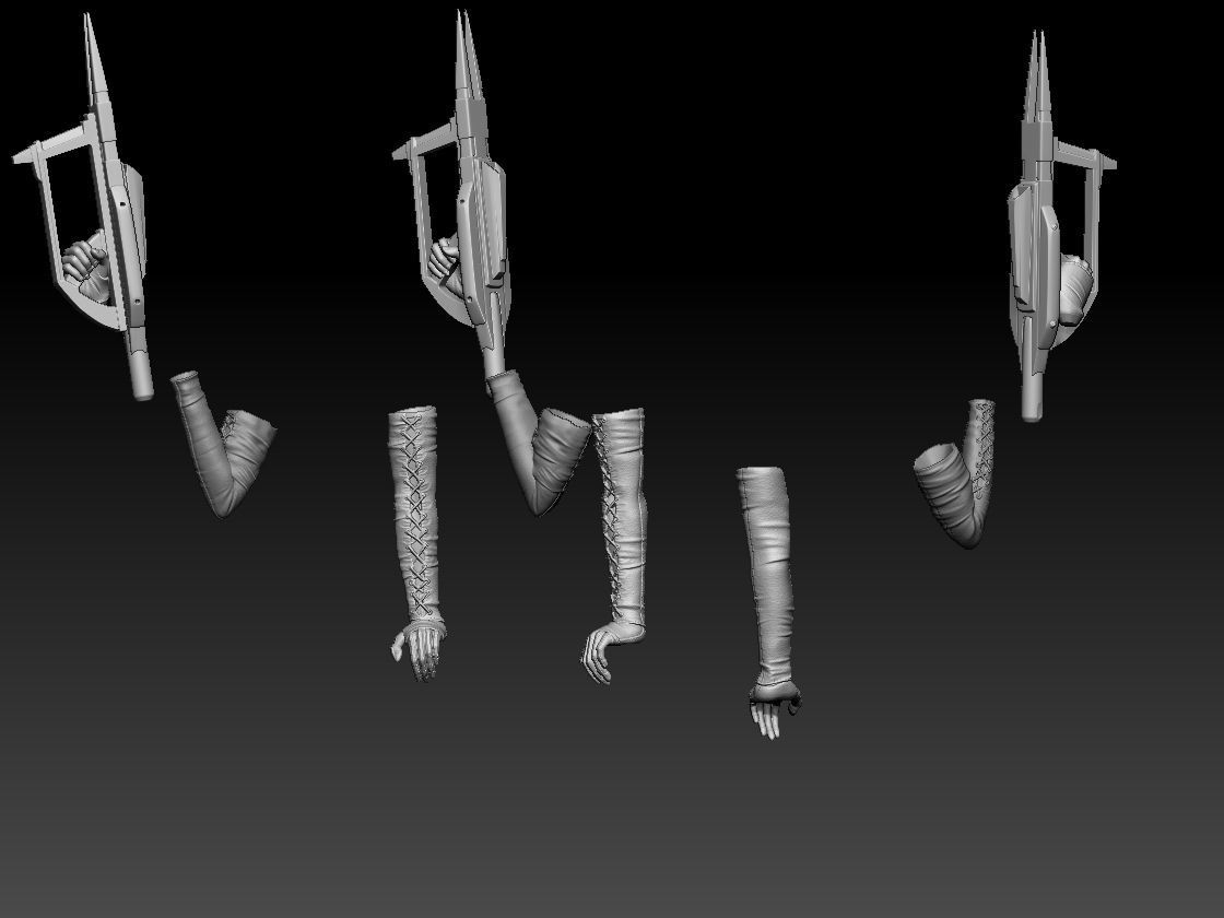 Seven of Nine Star Trek Voyager 3D model 3D printable | CGTrader