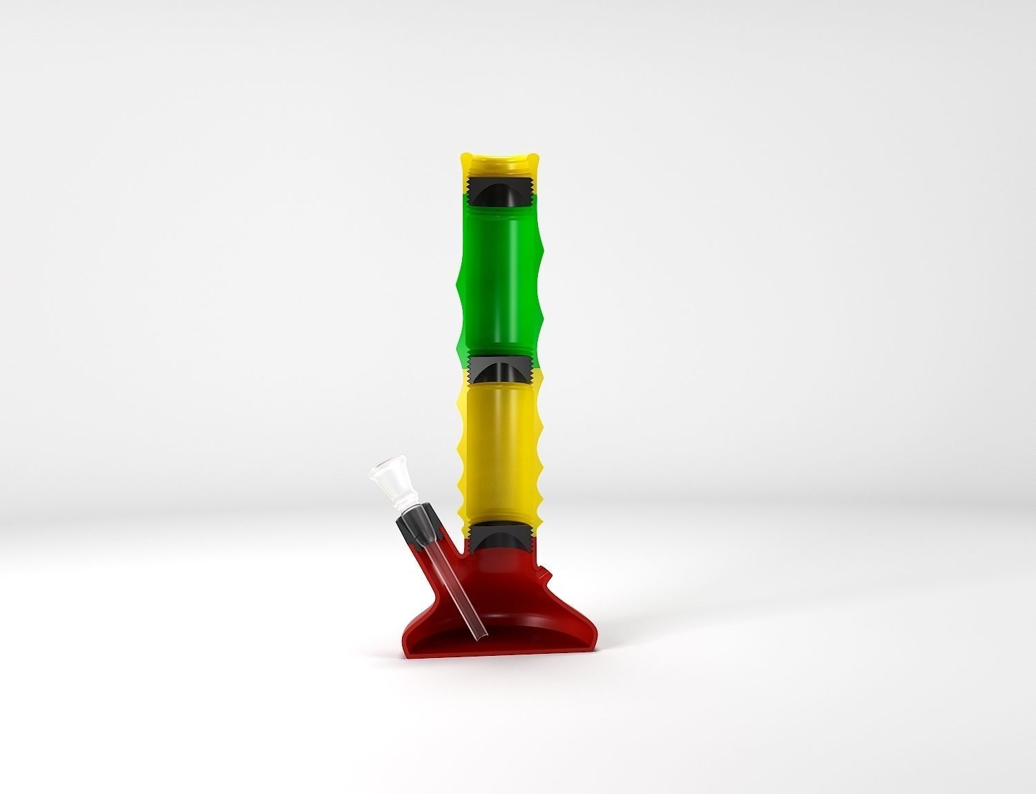 BUILD A CUSTOM BONG - Twisted Bong 3D model 3D printable | CGTrader