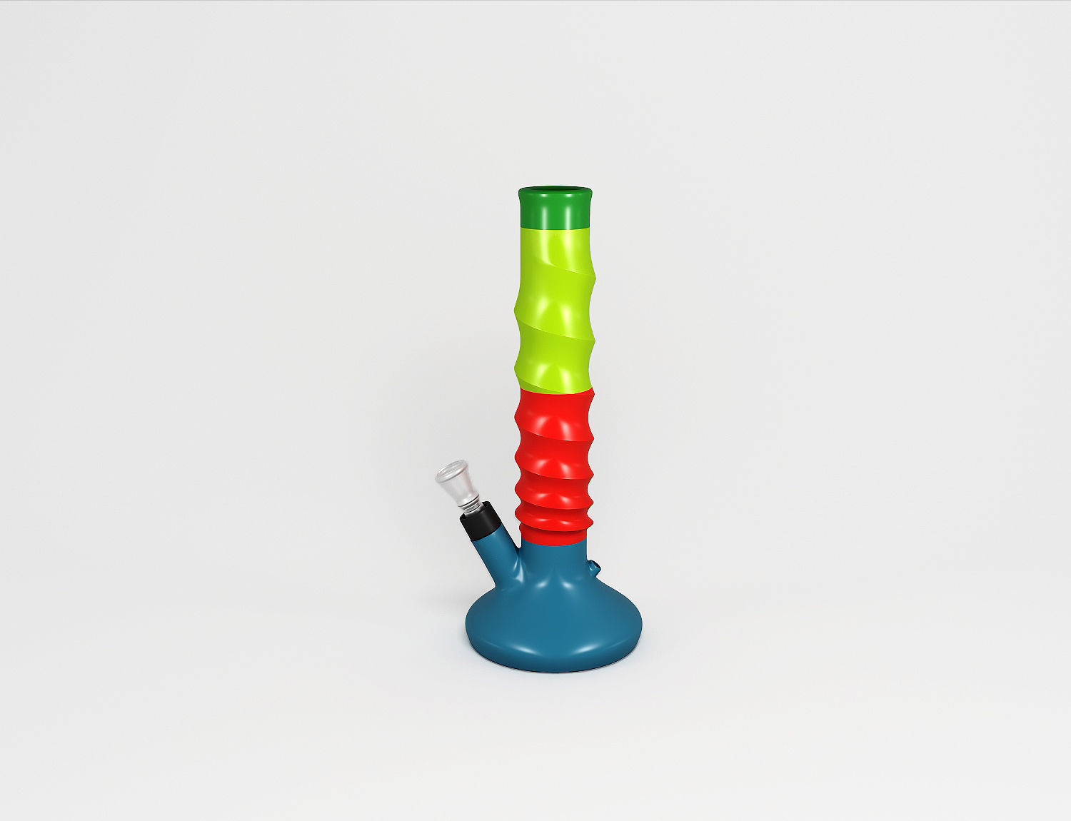 BUILD A CUSTOM BONG - Twisted Bong 3D model 3D printable | CGTrader