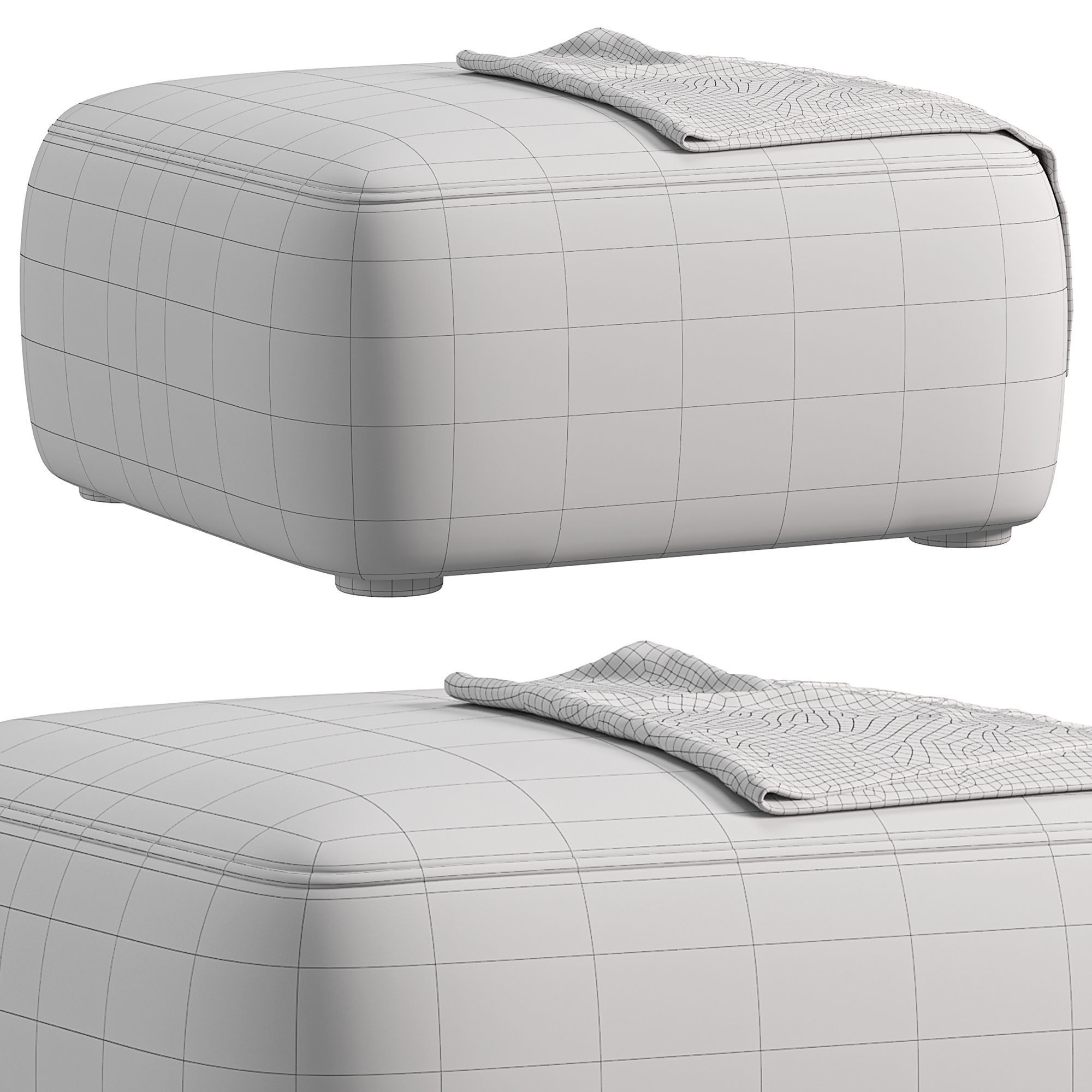 Puff Soho 3D model | CGTrader