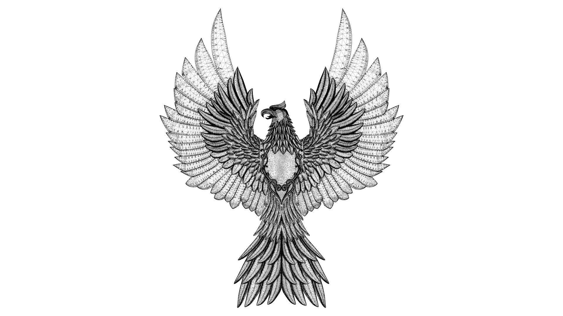 Rare Garuda Bird 3D model | CGTrader