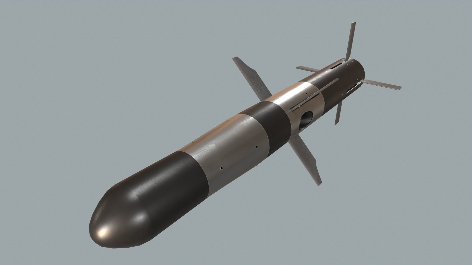 3D model Missile Launcher BGM-71D TOW-2 X4 VR / AR / low-poly | CGTrader