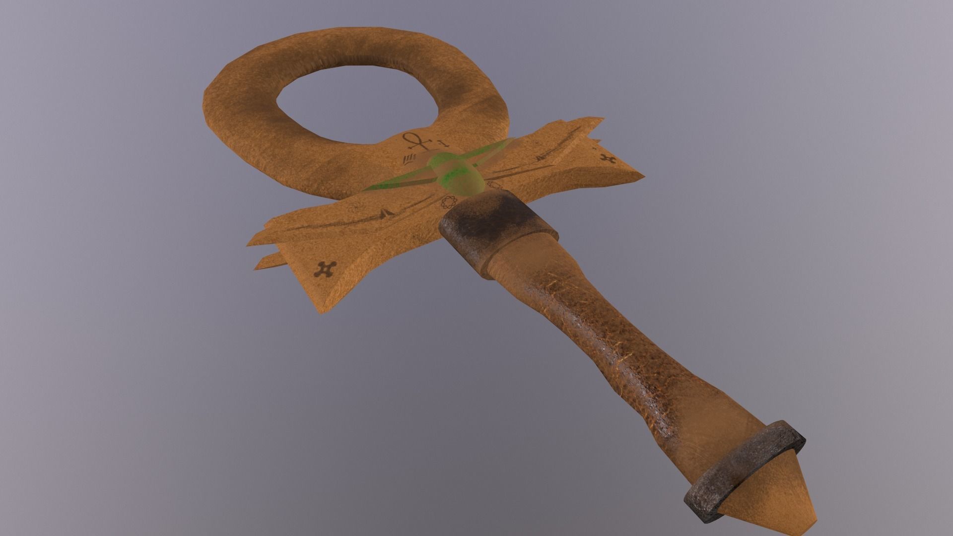 Egiptyan ankh artifact 3D model | CGTrader