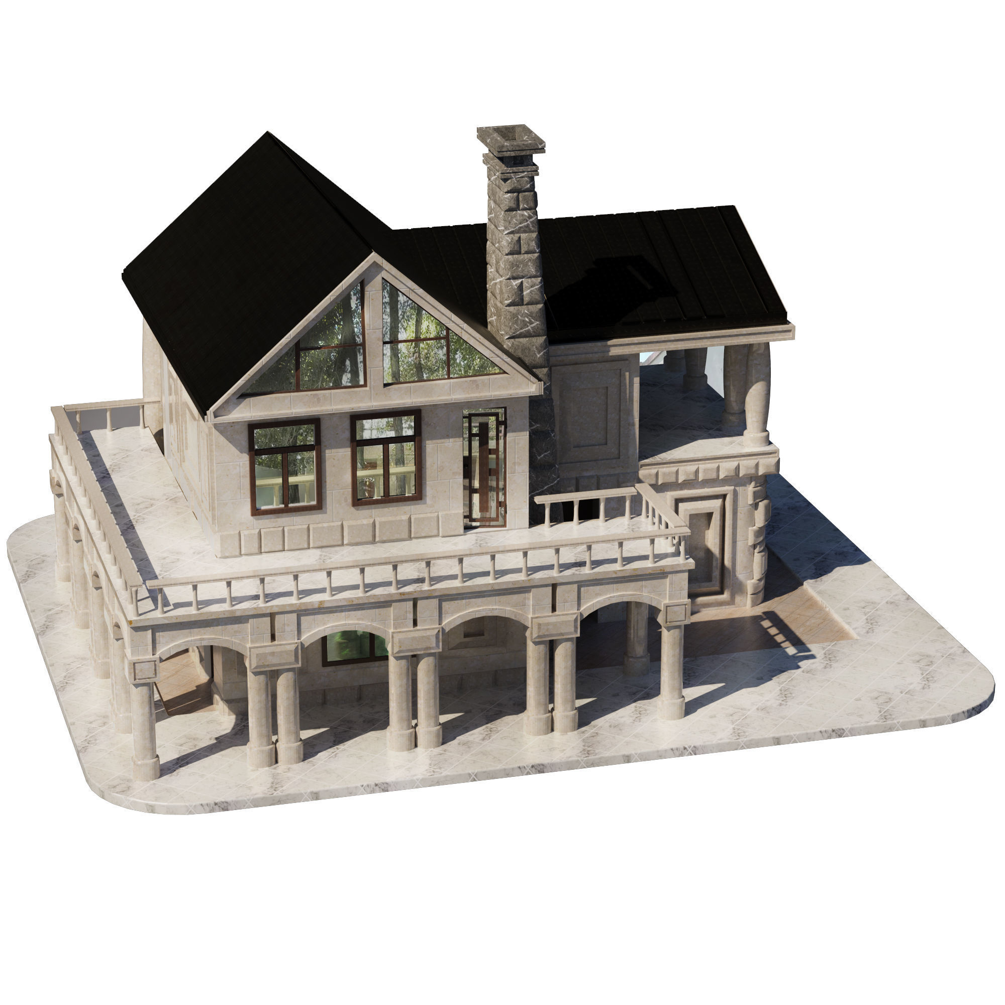 house 3D model | CGTrader