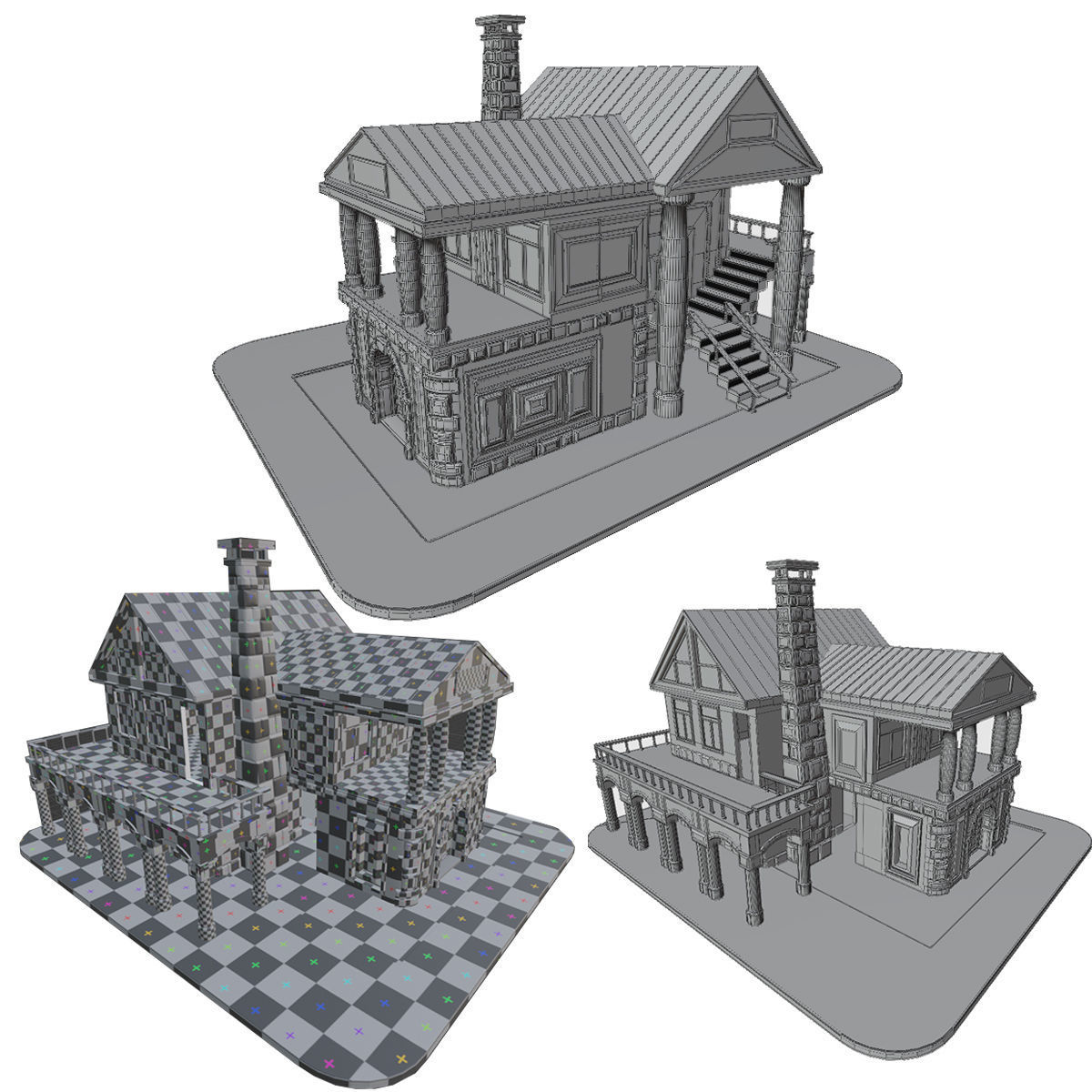 house 3D model | CGTrader