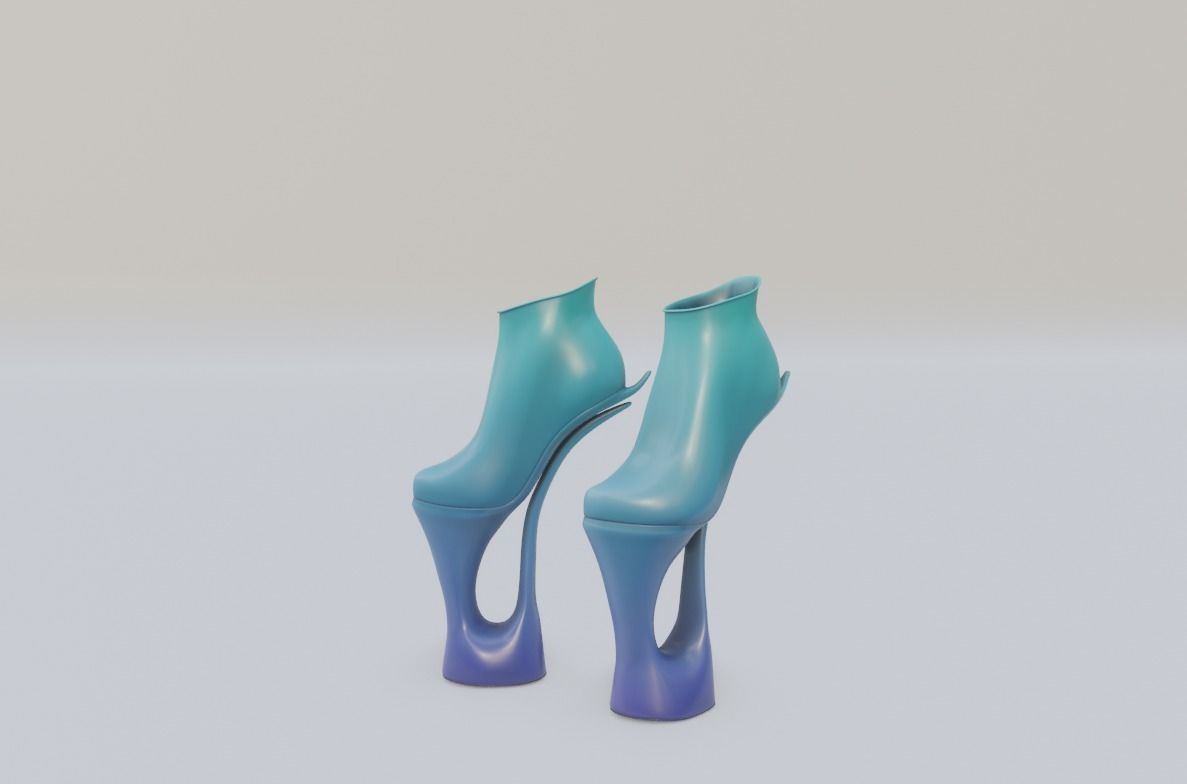 3D model Hama Shoes Wedge VR / AR / low-poly | CGTrader