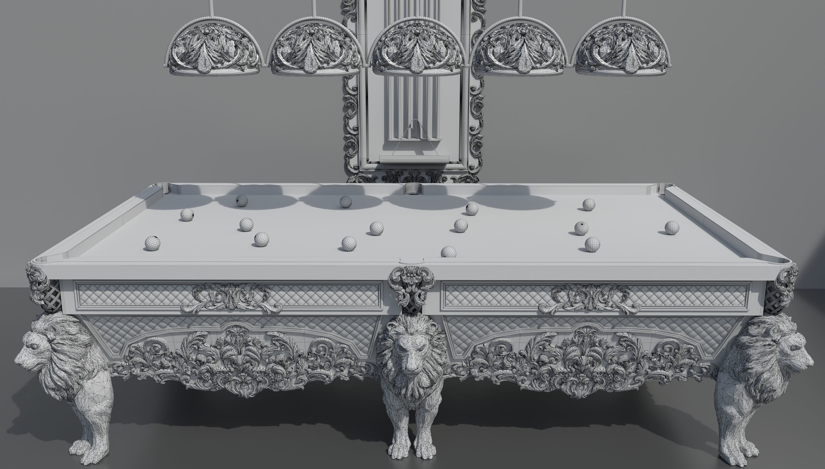 Billiard Pool Table 3D model | CGTrader