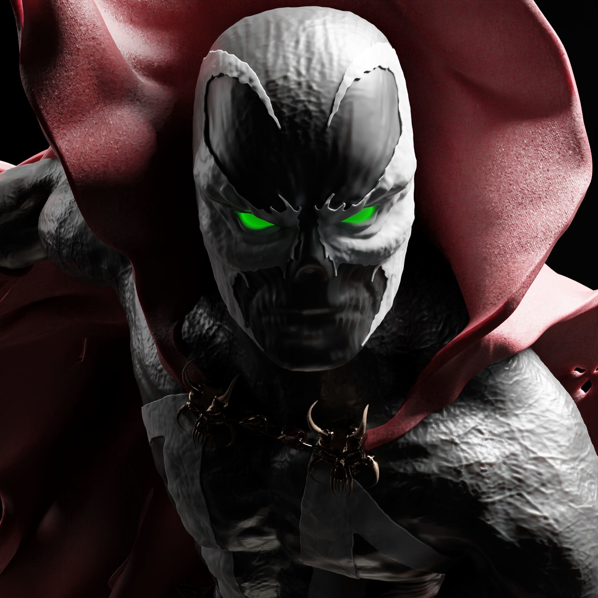 Spawn Statue 3D model 3D printable | CGTrader
