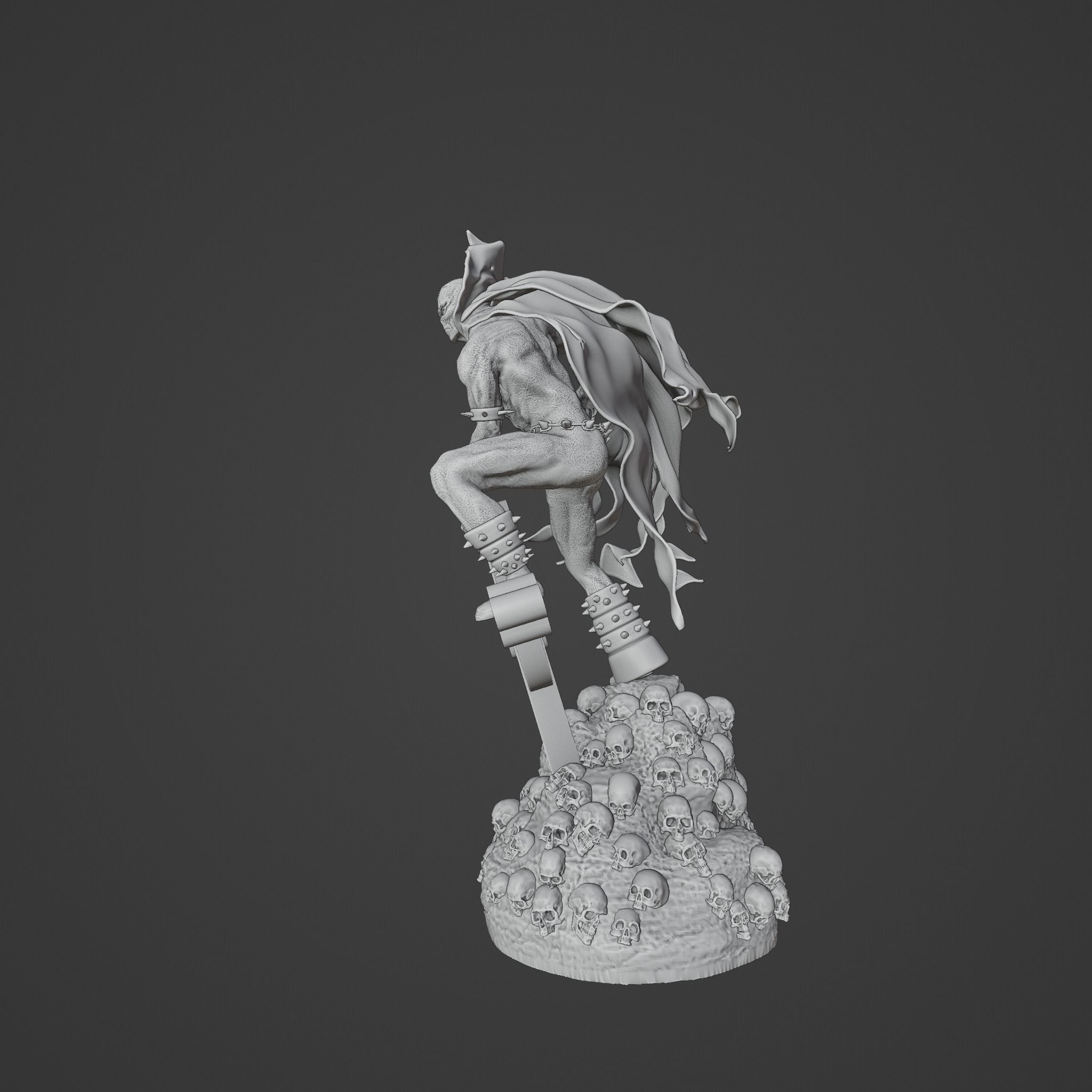 Spawn Statue 3D model 3D printable | CGTrader