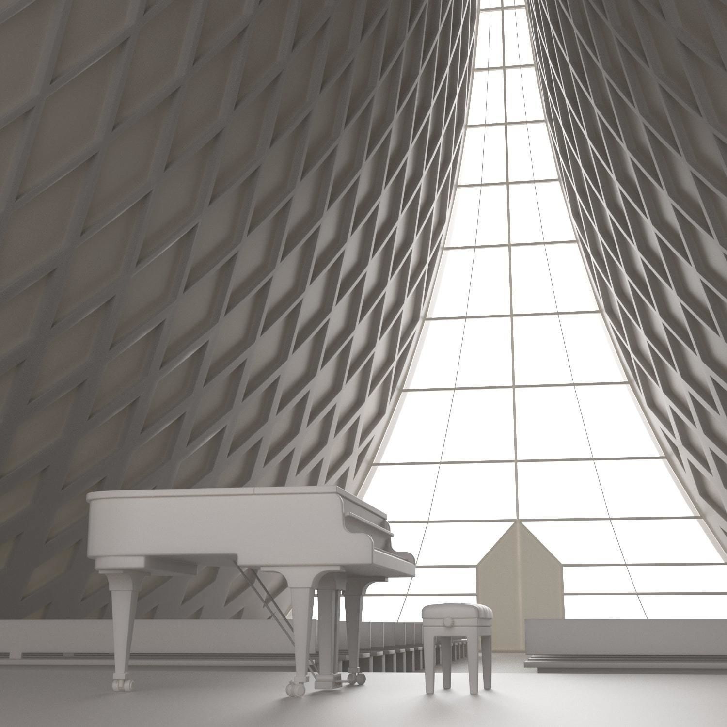 Luce Chapel - IM PEI 3D model | CGTrader