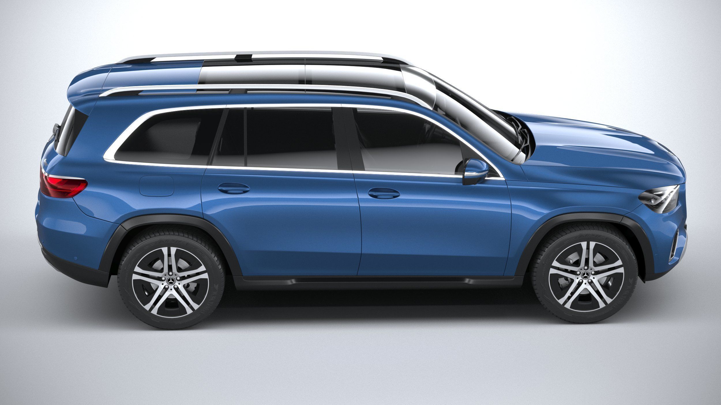 Mercedes-Benz GLS basic 2024 3D model | CGTrader