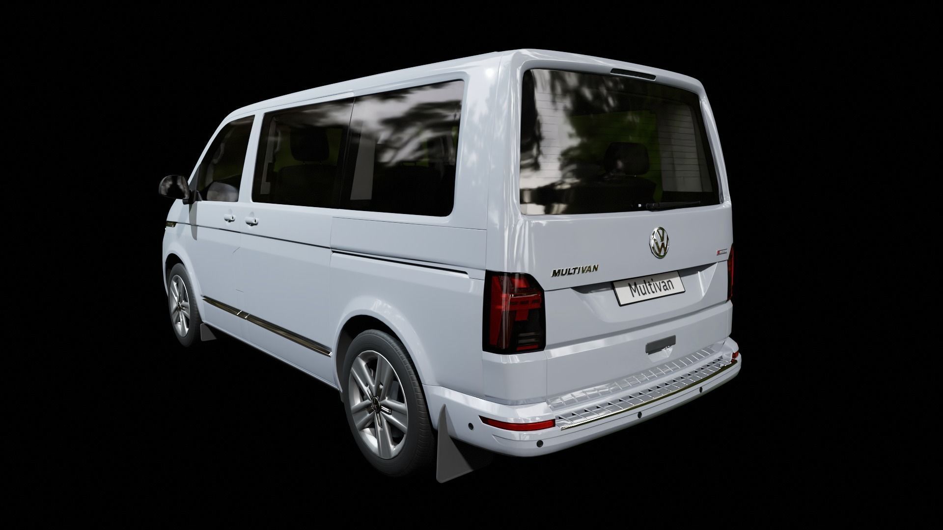 Volkswagen Caravelle Comfortline L2 3D model | CGTrader