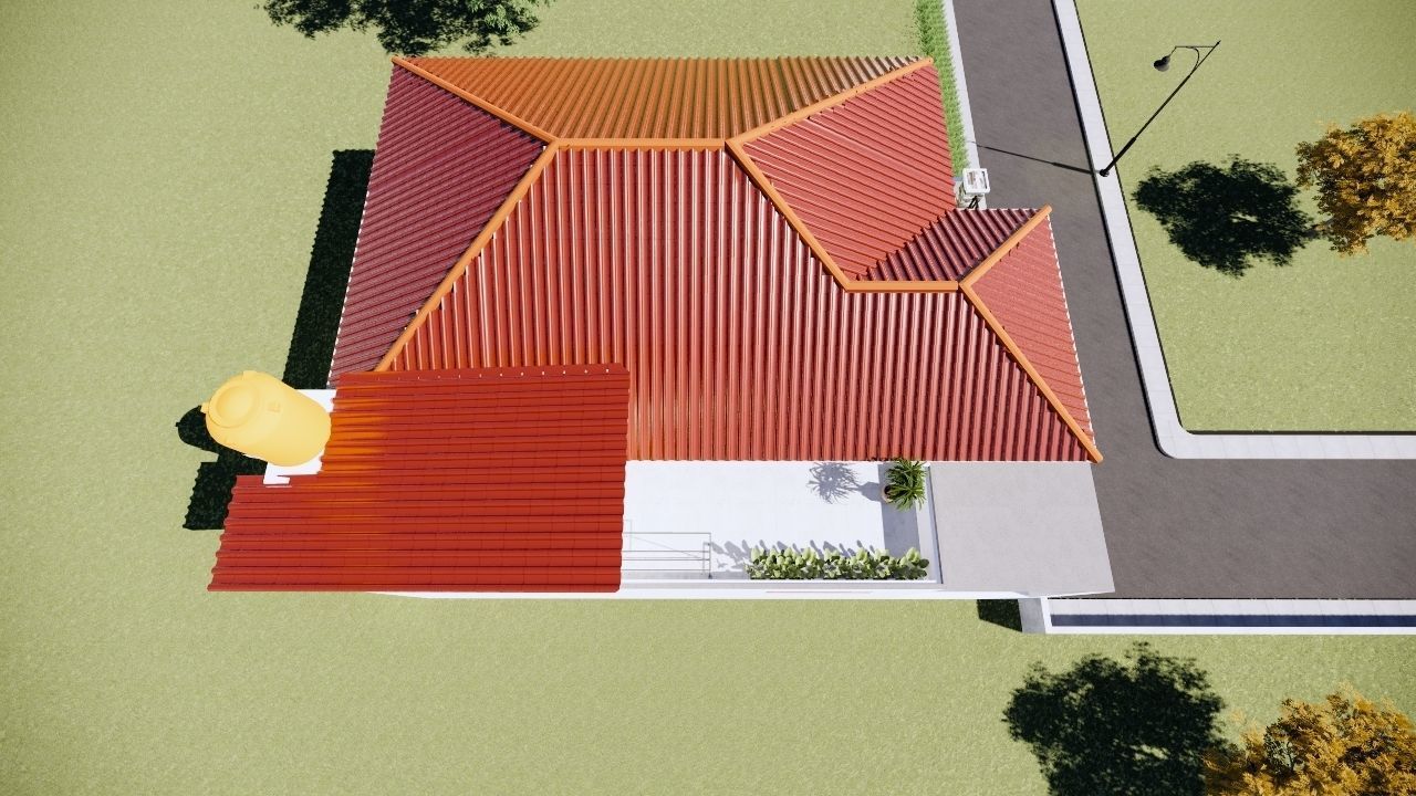 1 floor House Design Minimalis Full Interior 3D model | CGTrader