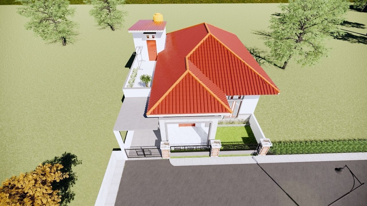 1 floor House Design Minimalis Full Interior 3D model | CGTrader