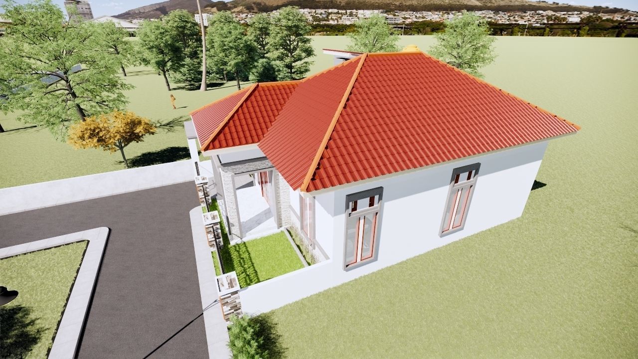 1 floor House Design Minimalis Full Interior 3D model | CGTrader