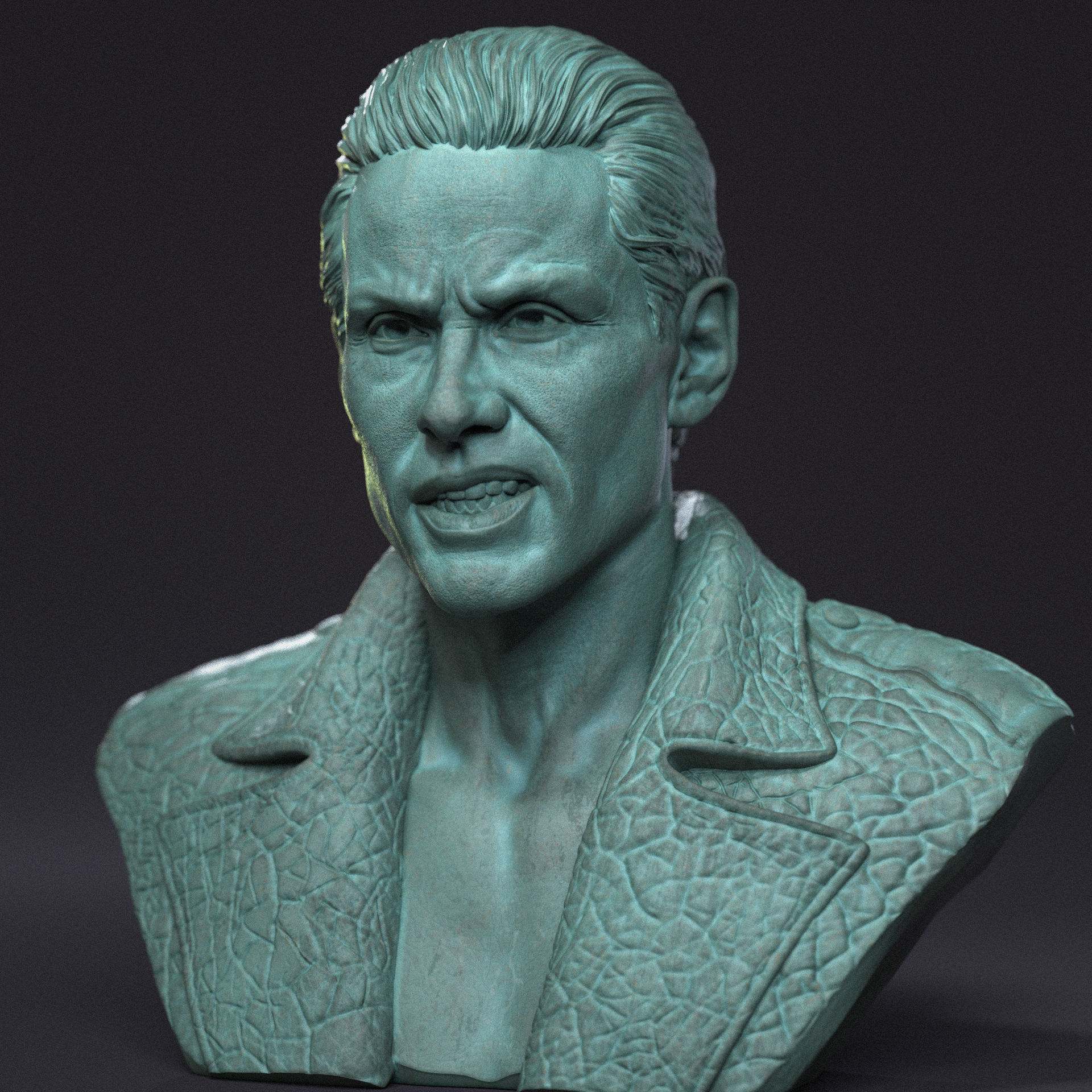 Jared Leto as Joker 3D model 3D printable | CGTrader