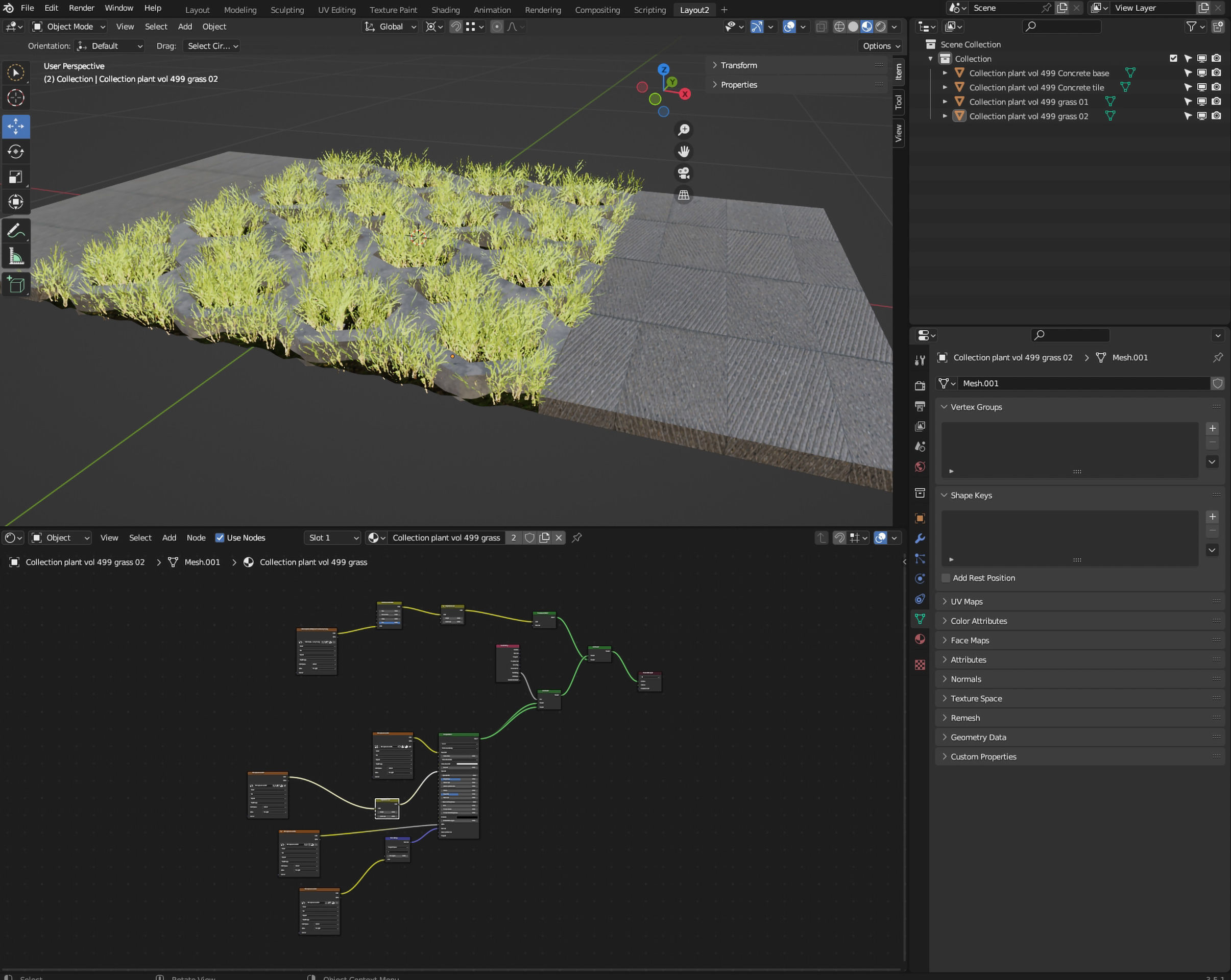 Collection plant vol 499 - blender model 3D model | CGTrader