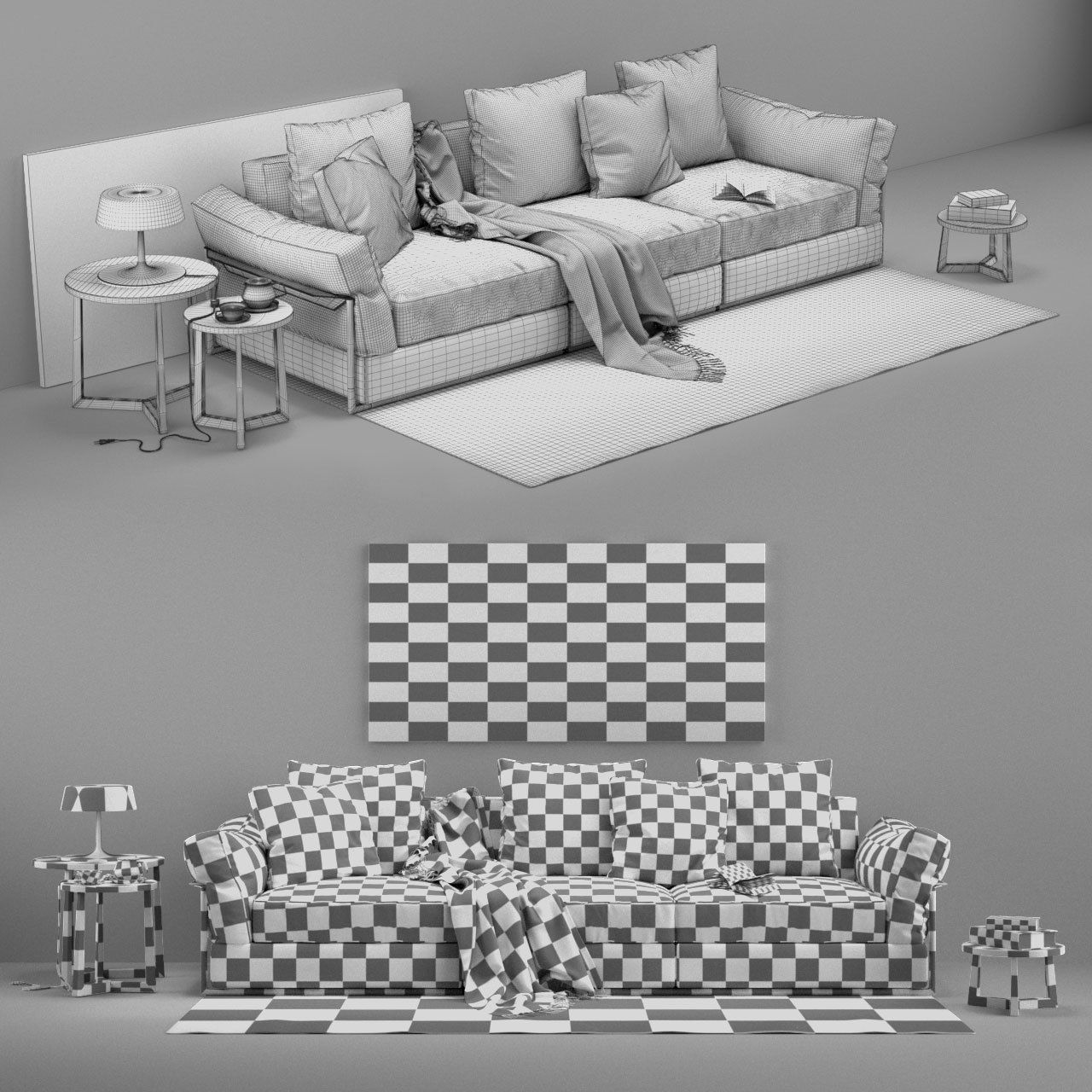 ZENO sofa 3D model | CGTrader