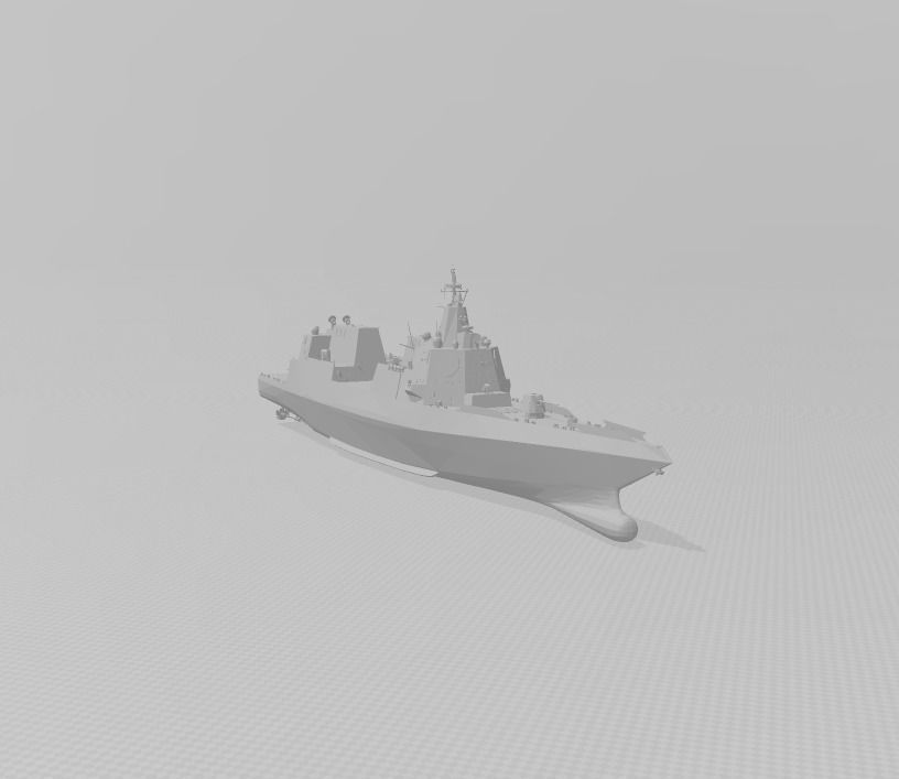 United States Navy DDGX class 3D model 3D printable | CGTrader