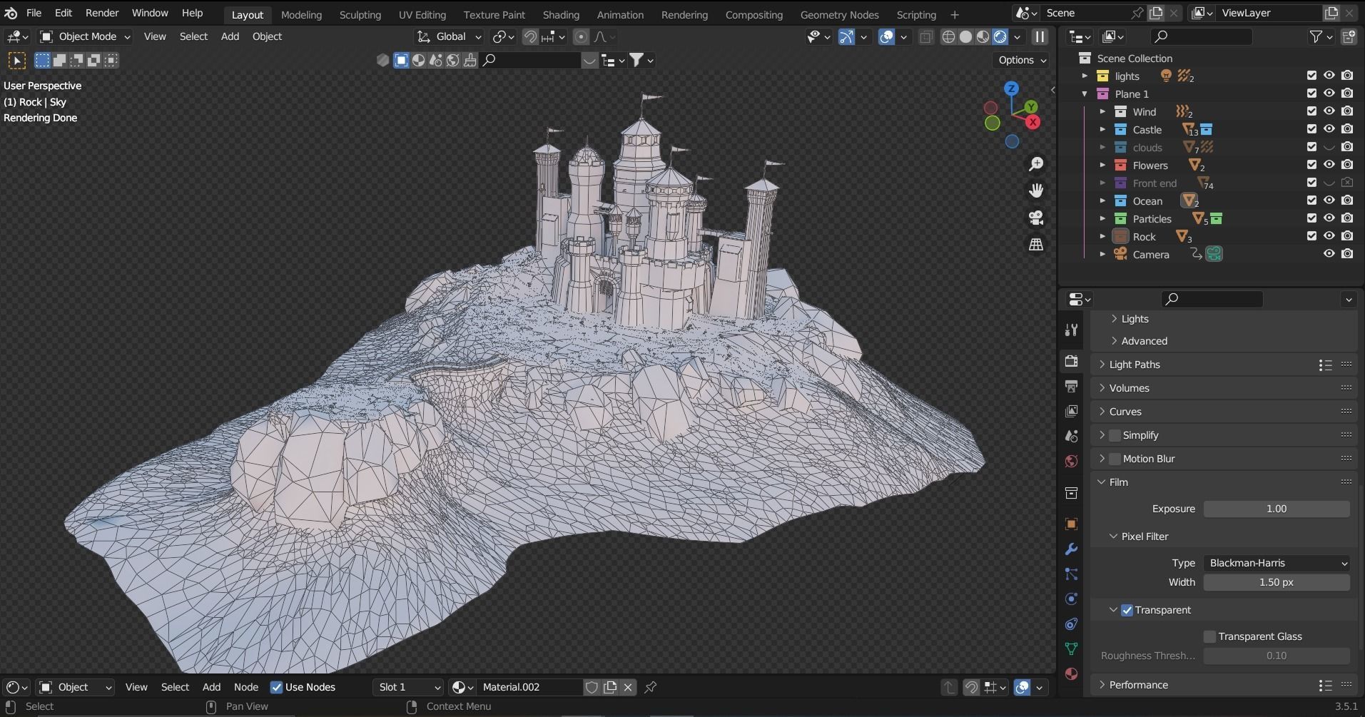 3D model Medival castle VR / AR / low-poly | CGTrader