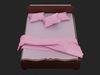 Bed Model BM02 3D model | CGTrader