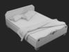 Bed Model BM02 3D model | CGTrader
