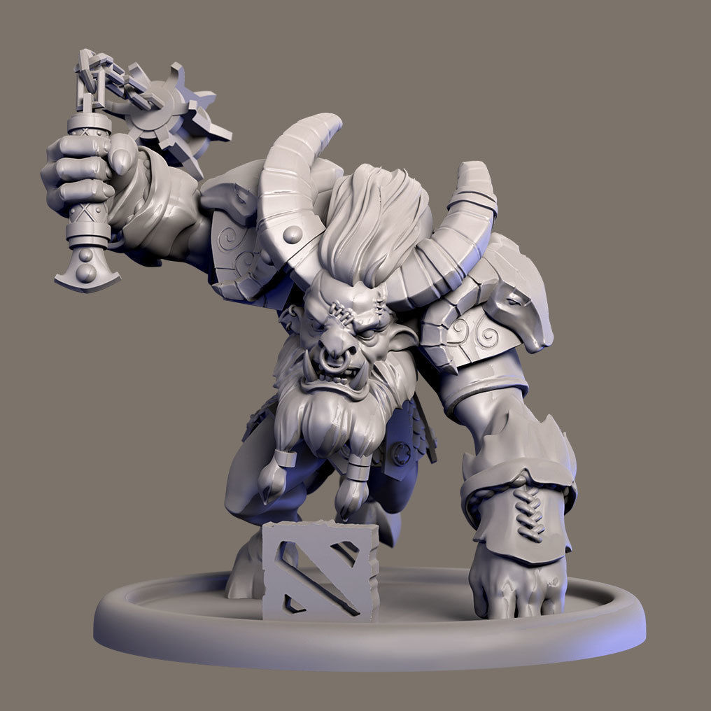 Spirit Breaker Dota 2 3D model 3D printable | CGTrader