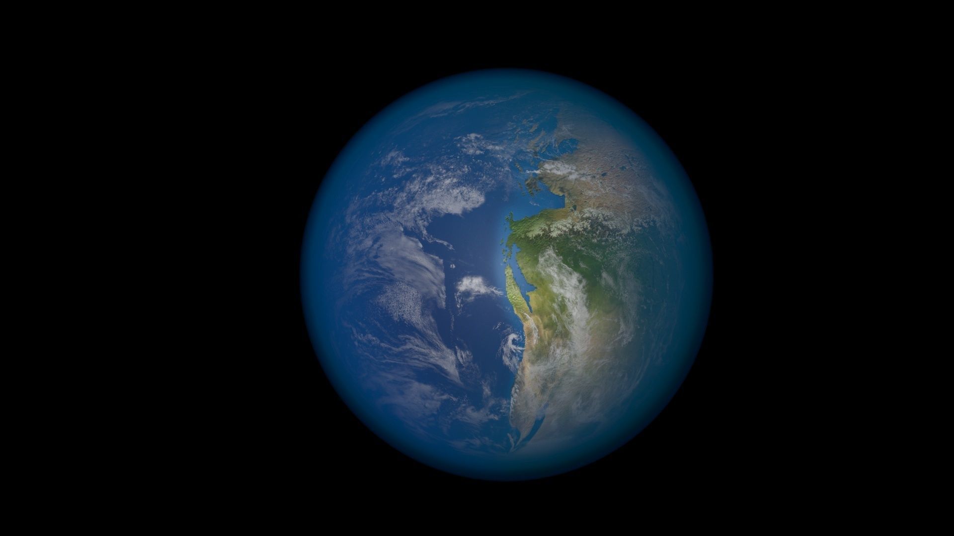 Pangea Earth 3D model | CGTrader