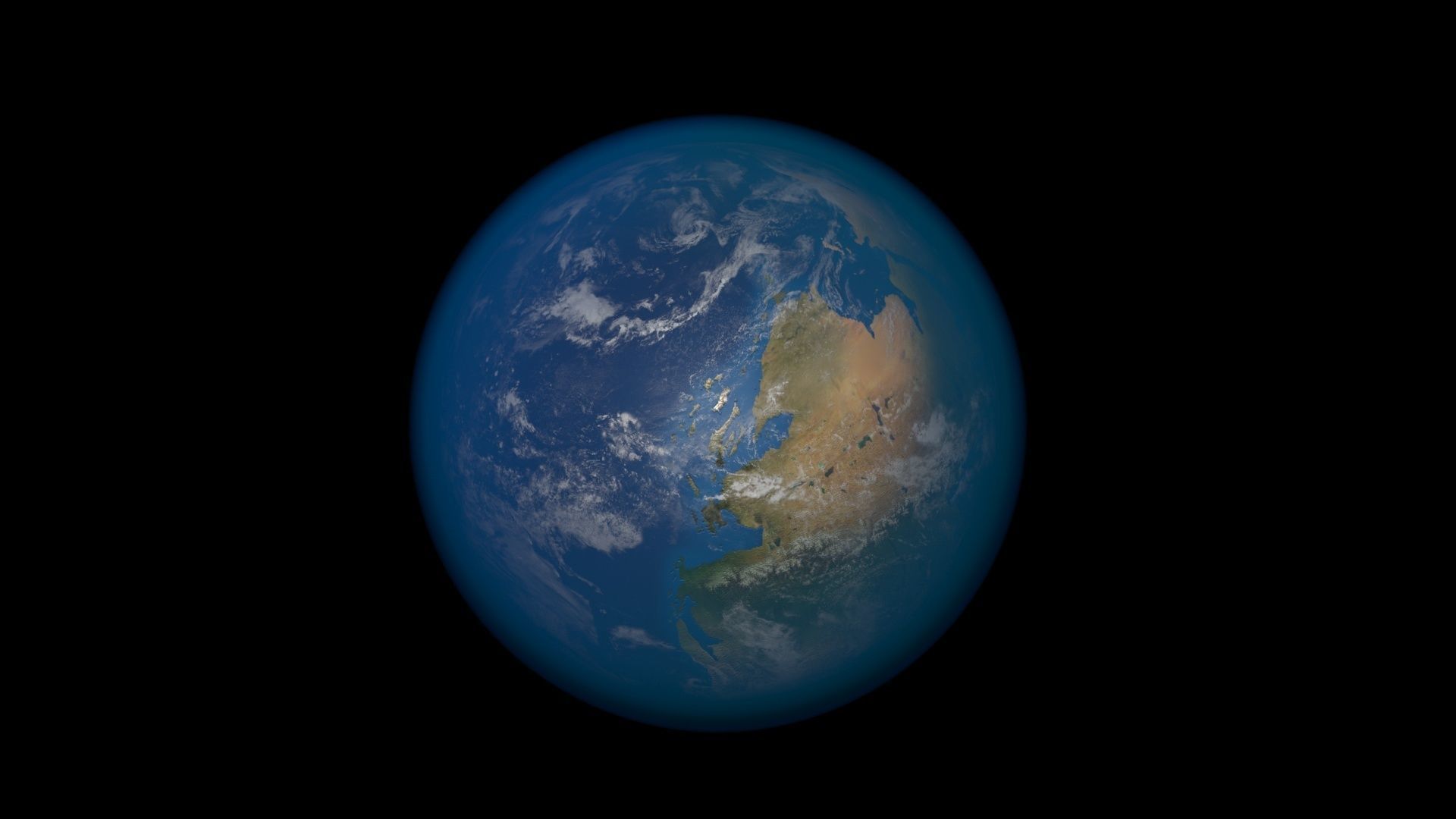 Pangea Earth 3D model | CGTrader