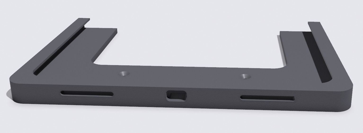iPad Pro 11 2018 wall mount 3D model 3D printable | CGTrader