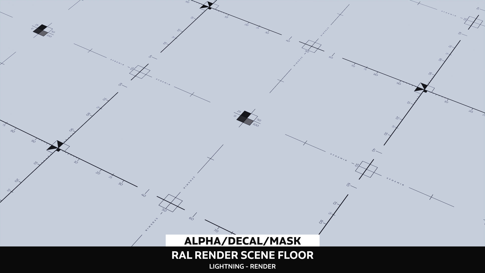 Floor Tile - RAL 9010 Texture | CGTrader