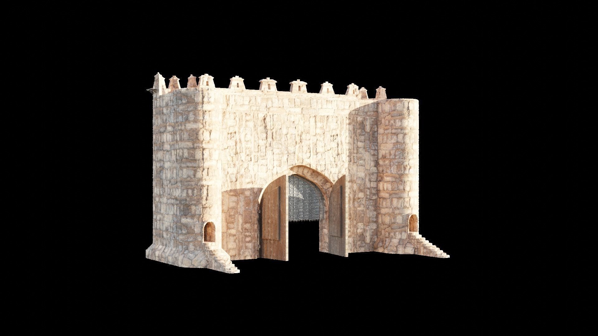 3D model Medieval Castle Build Pack VR / AR / low-poly | CGTrader