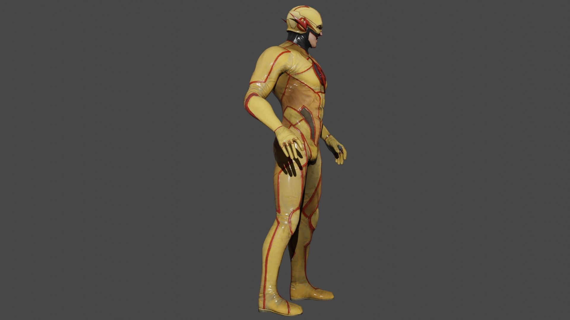 3D model Reverse Flash VR / AR / low-poly | CGTrader