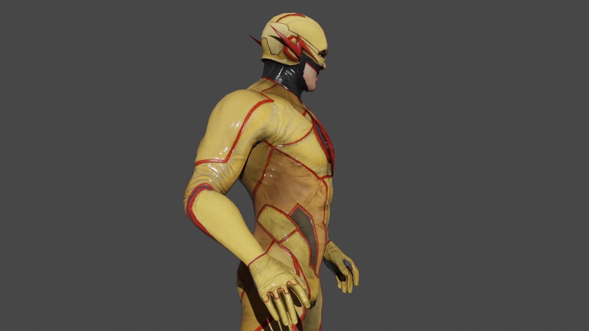 3D model Reverse Flash VR / AR / low-poly | CGTrader