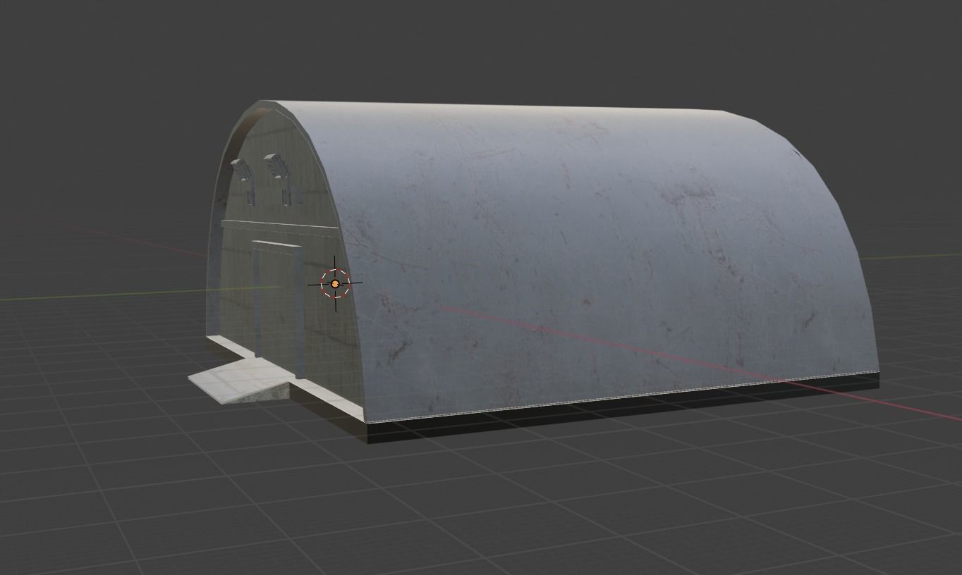 3D model village bunker VR / AR / low-poly | CGTrader