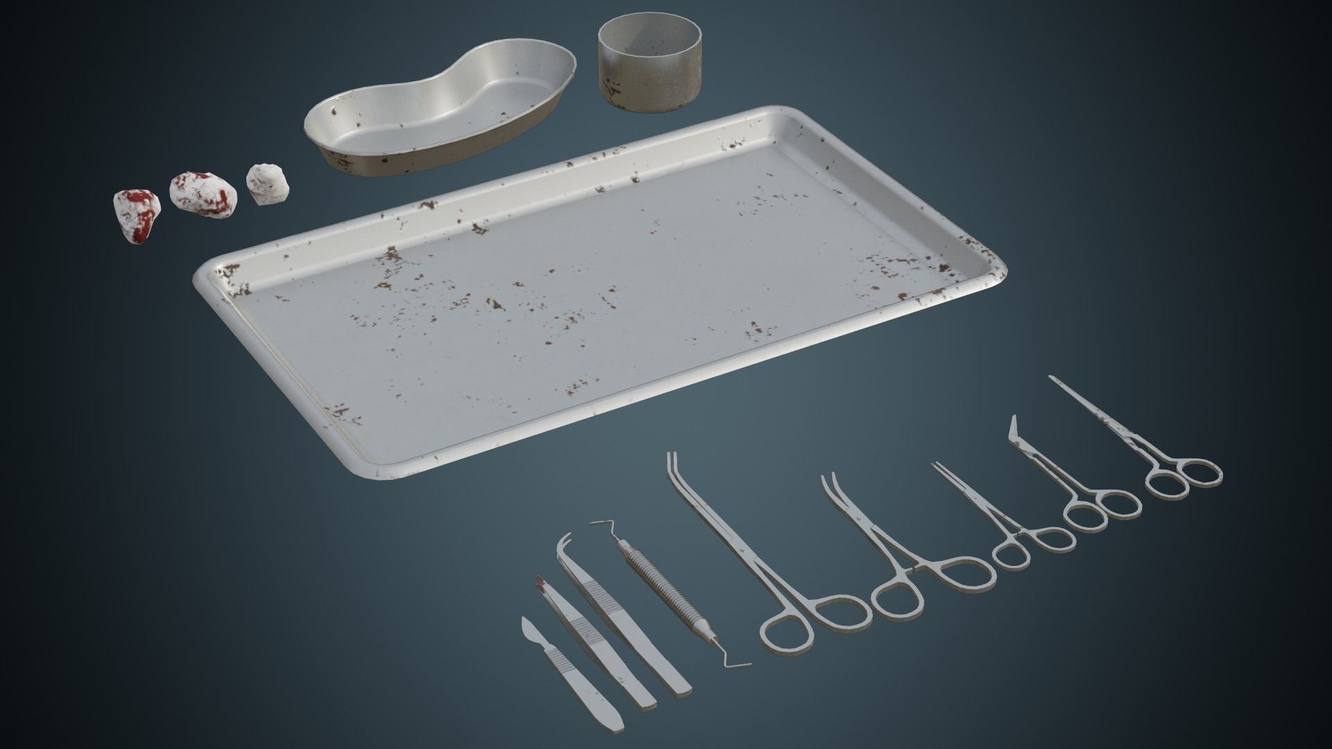 3D model Medical Instruments 1B VR / AR / low-poly | CGTrader