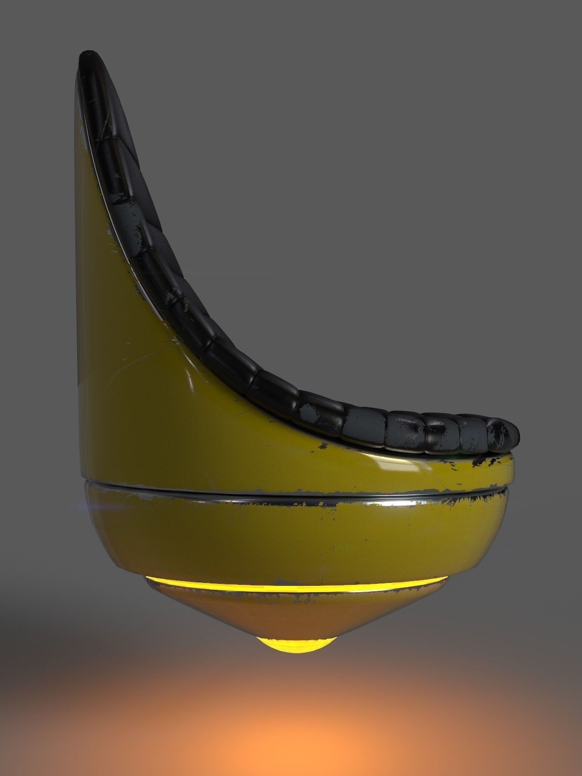 3D model Sci-Fi Cyber Chair VR / AR / low-poly | CGTrader