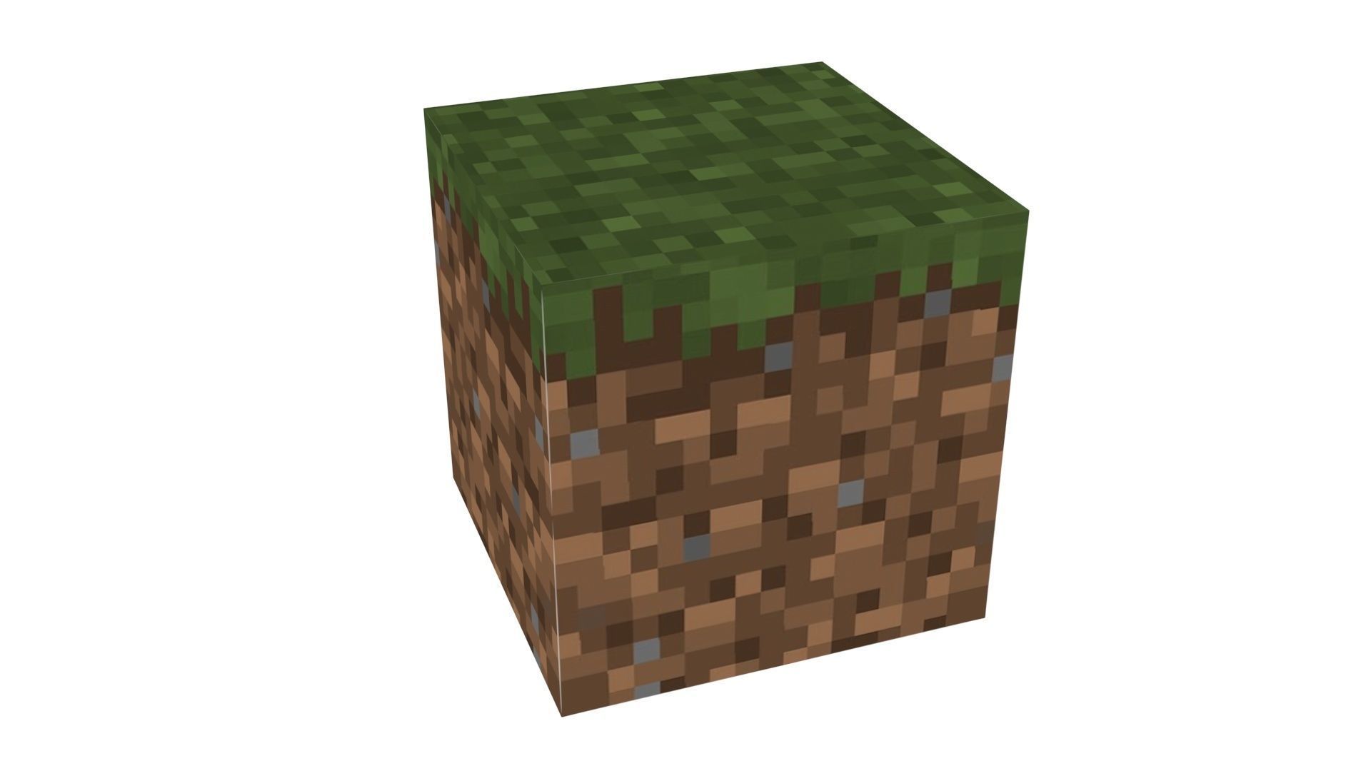 Minecraft Grass 3D model | CGTrader