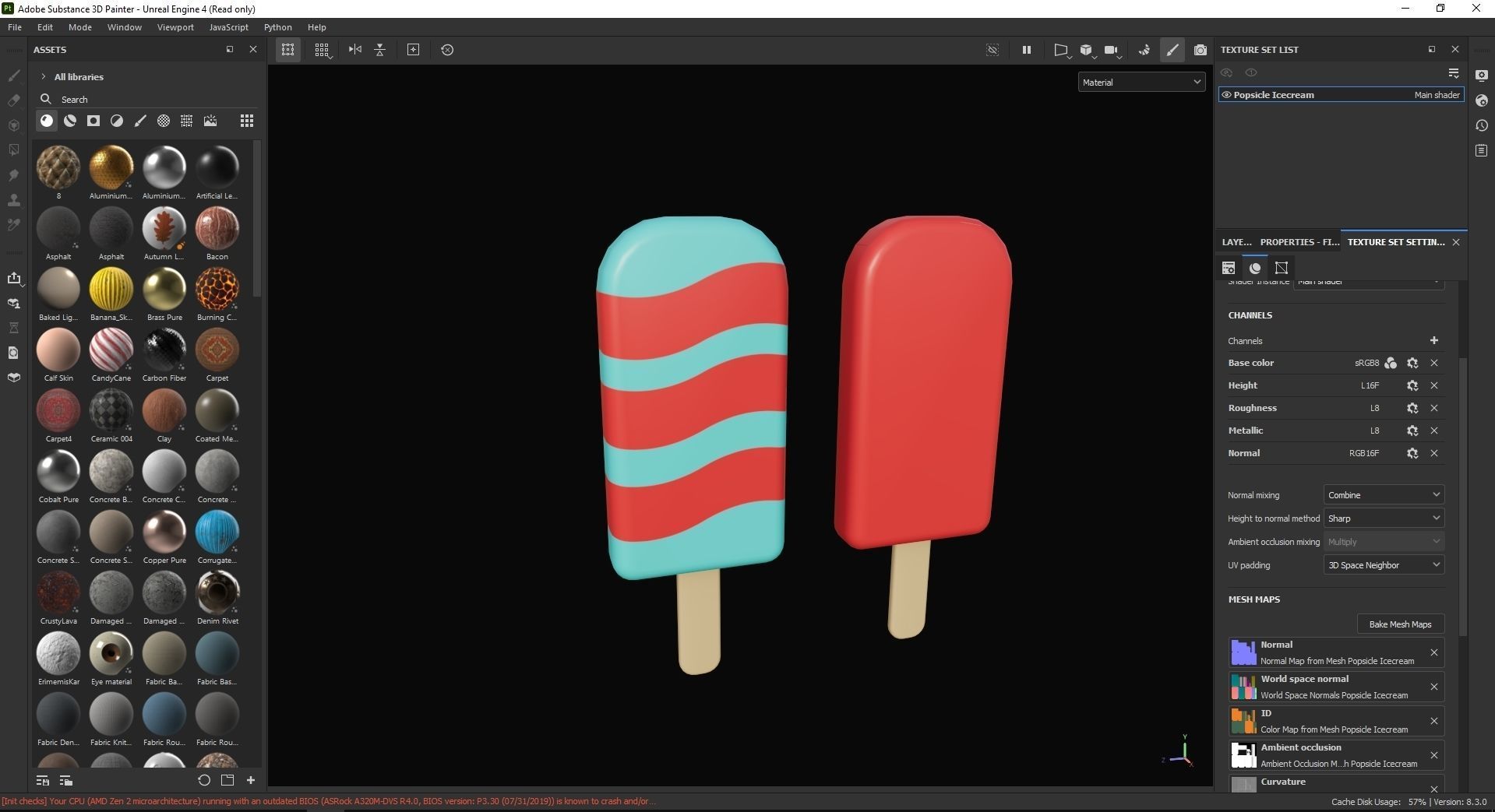 3D model Popsicle Icecream 3D Model VR / AR / low-poly | CGTrader