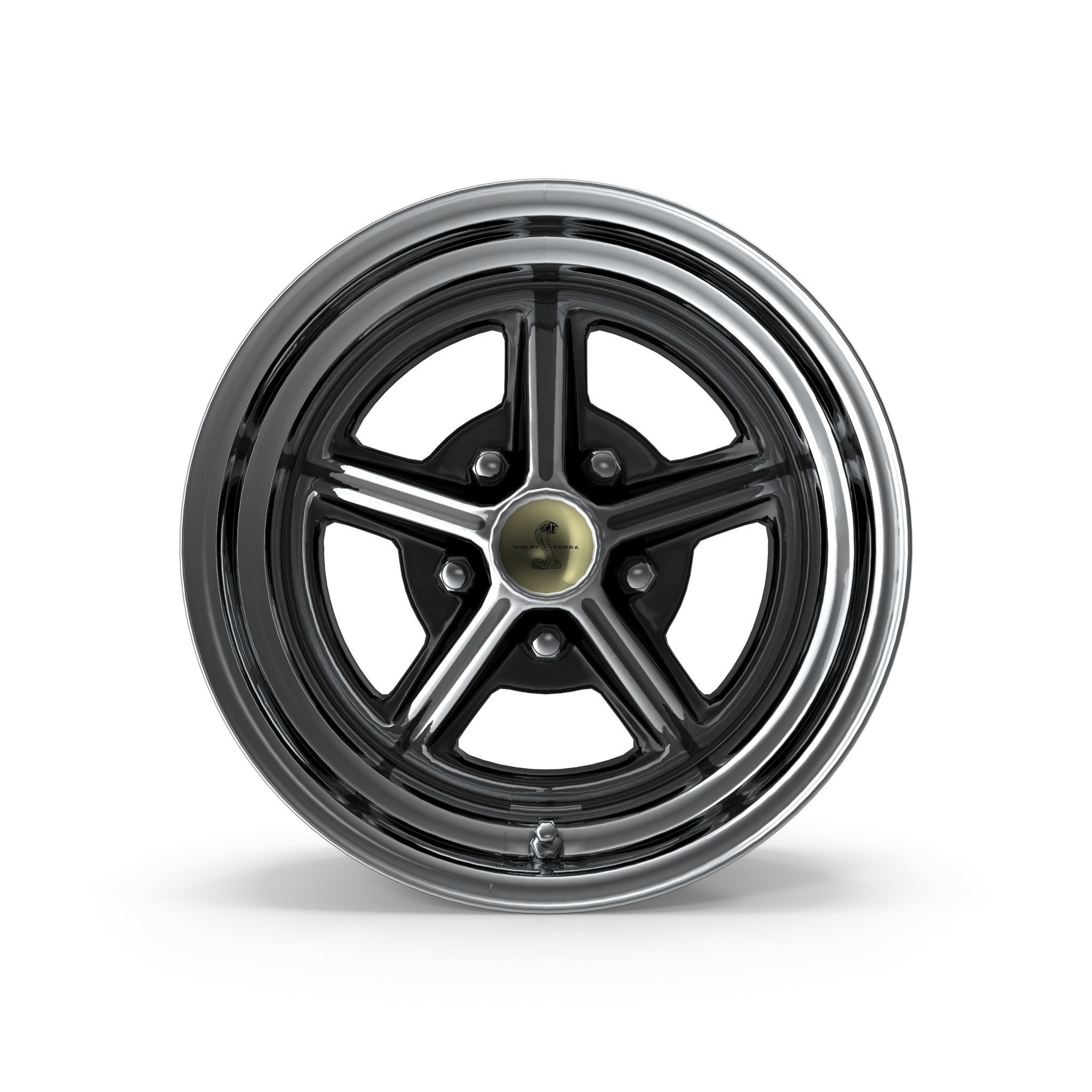3D model Shelby Magstar Alloy Wheel VR / AR / low-poly | CGTrader