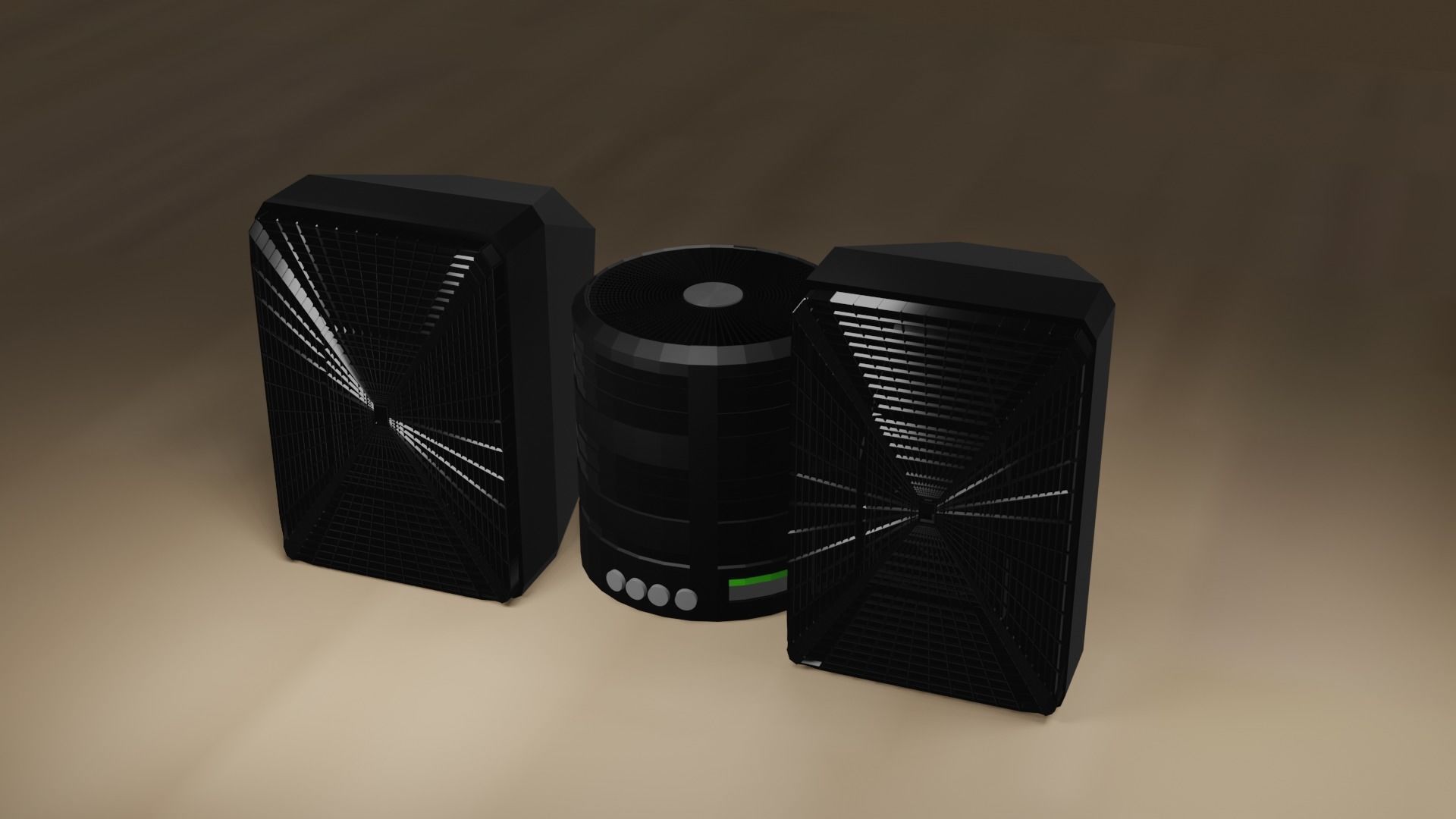 Sound box 3d model 3D model | CGTrader