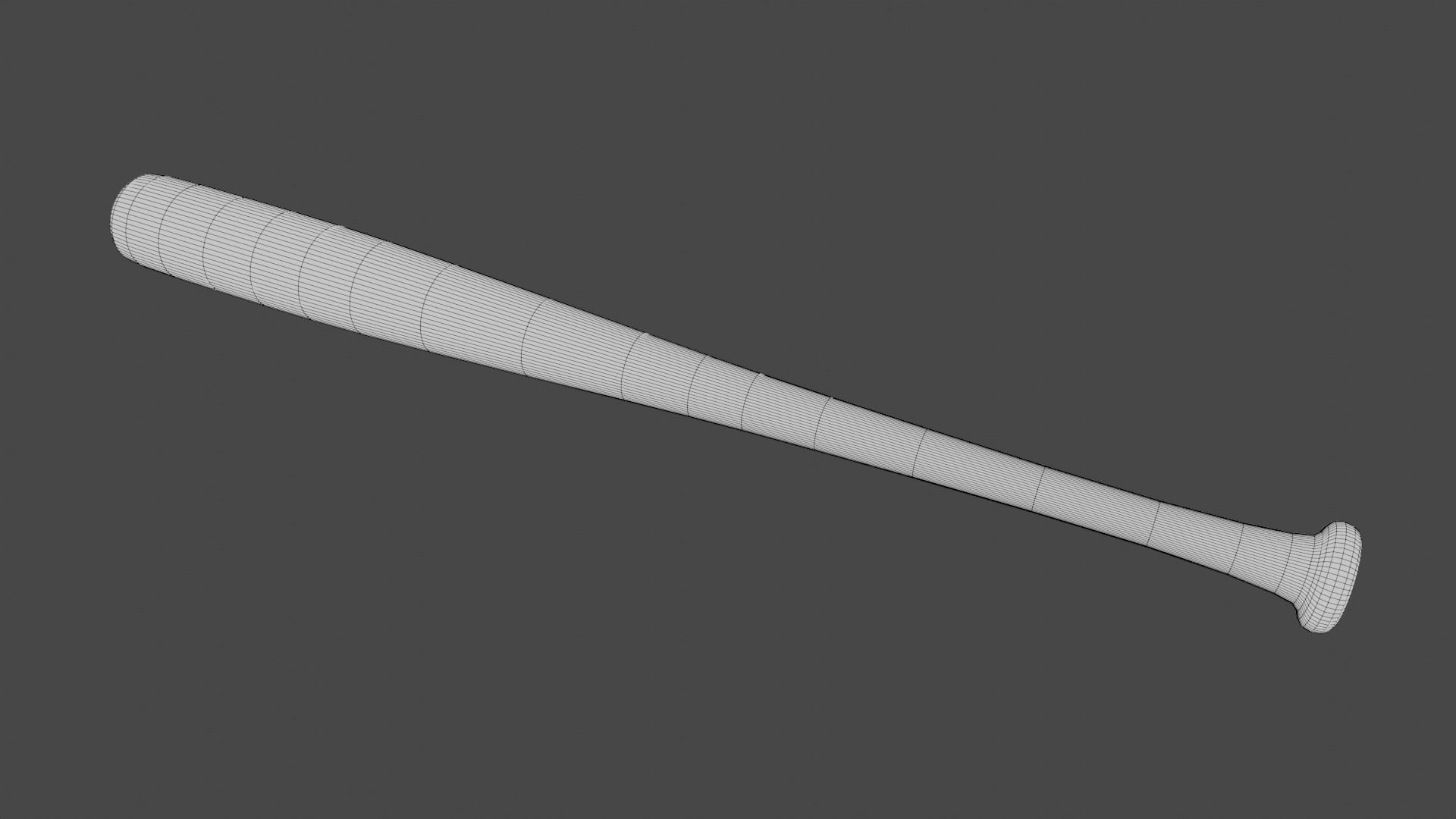3D model Simple Wooden Baseball Bat VR / AR / low-poly | CGTrader