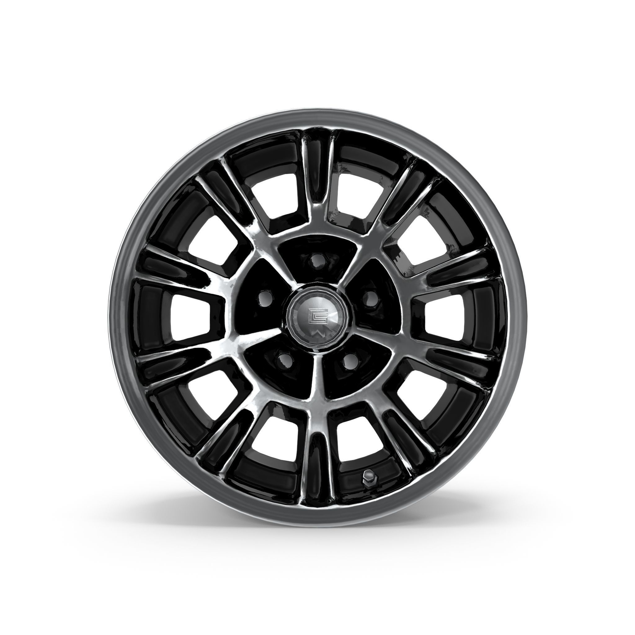 Shelby GT6 10-Spoke Alloy Wheel 3D model | CGTrader