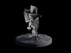 Dwarven female prospector miniature printable 3D model 3D printable ...