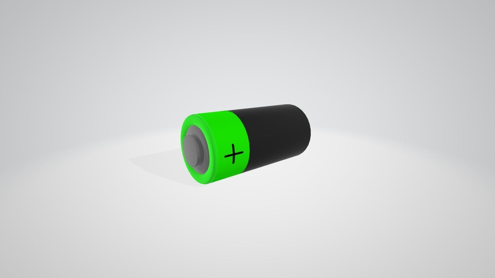 Simple Battery 3D model | CGTrader