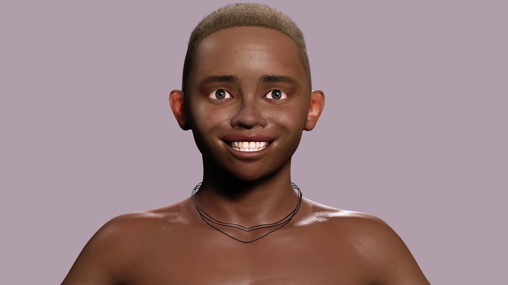 3D model Ayo-Child Of The Savanna Ready VR / AR / low-poly | CGTrader