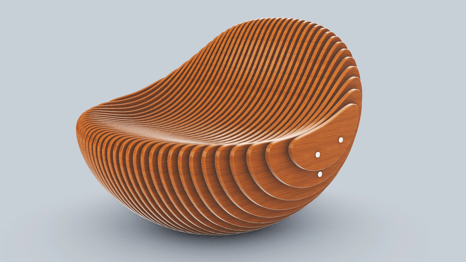 Parametric relax chair 3D model | CGTrader