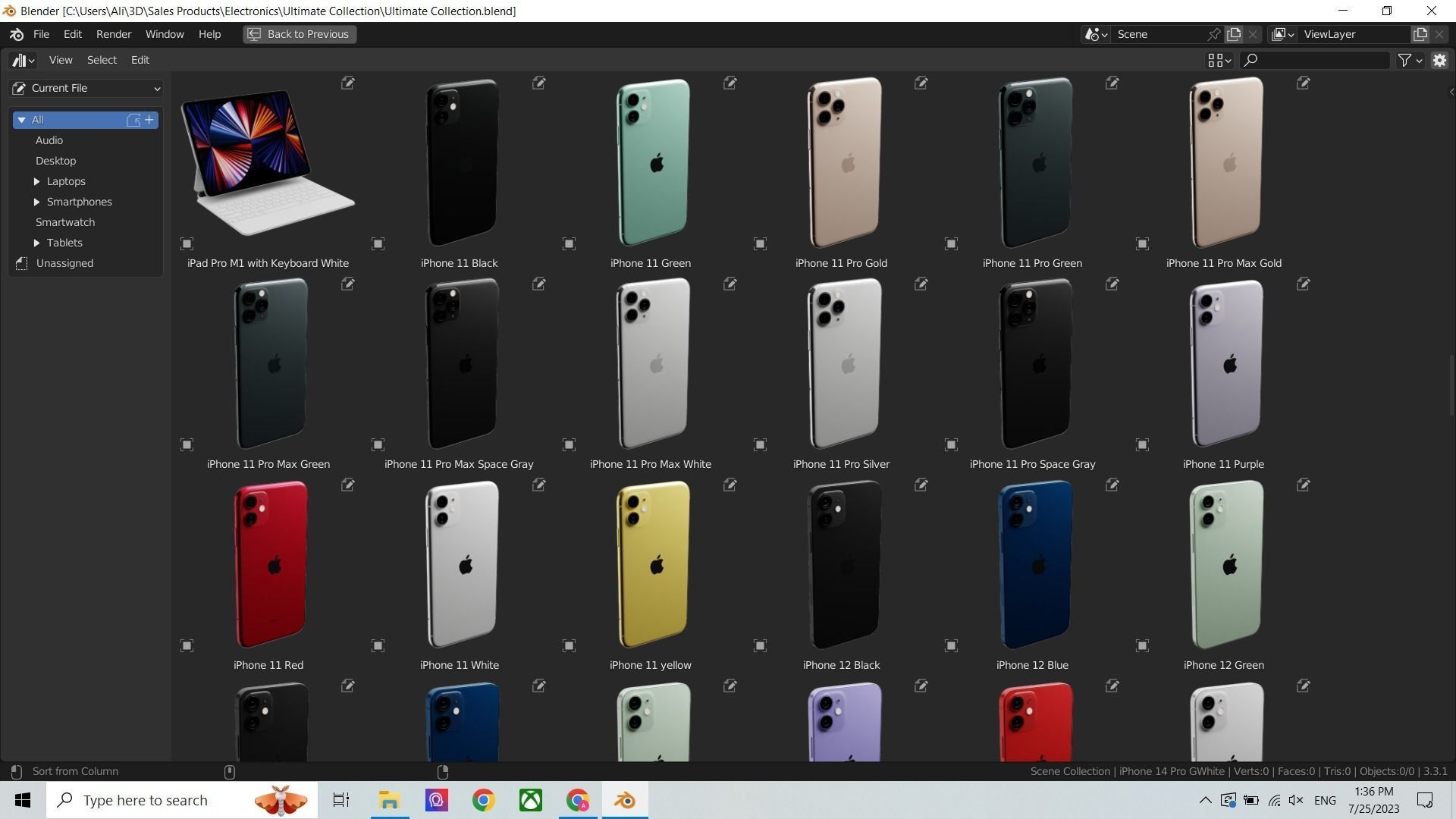 Ultimate Tech Flagships Introducing the Complete Assets Library 3D model | CGTrader