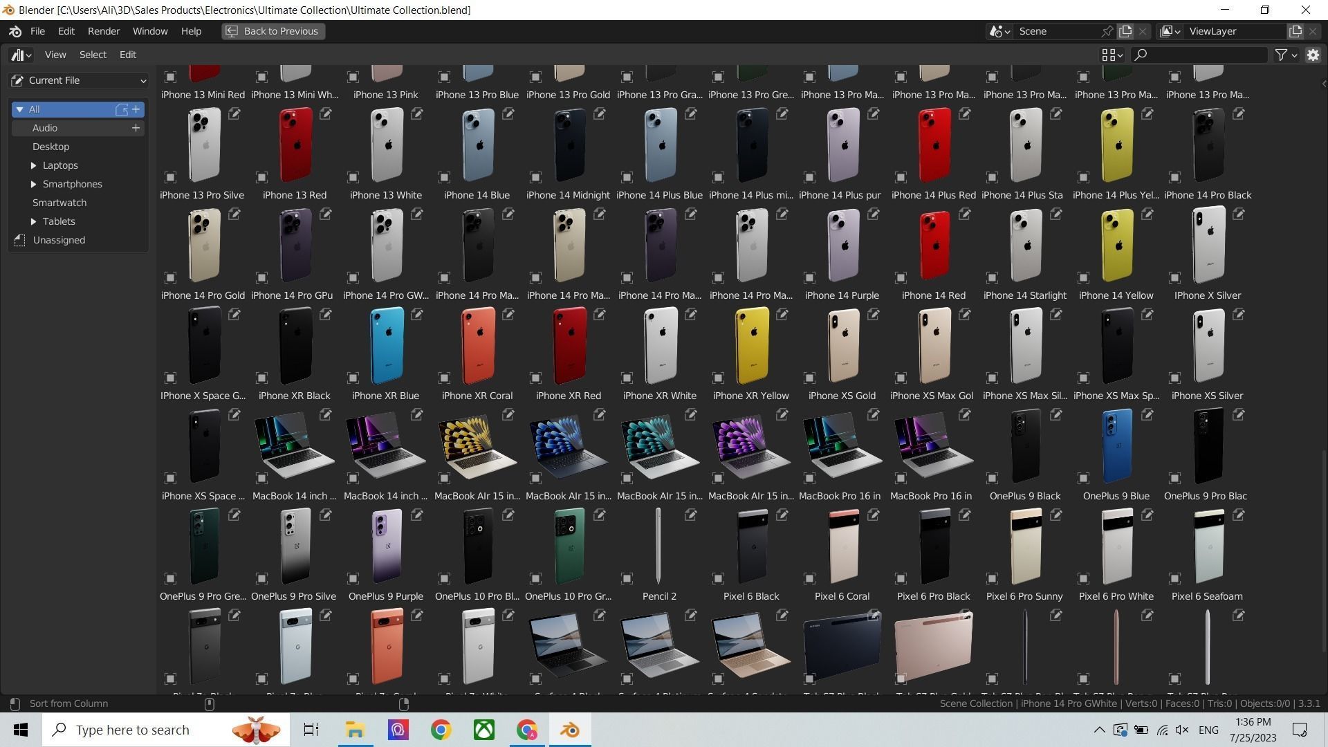 Ultimate Tech Flagships Introducing the Complete Assets Library 3D model | CGTrader